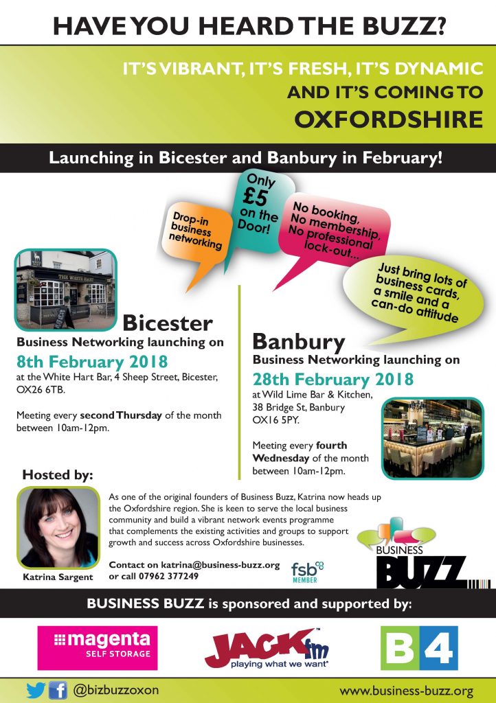 Launching Business Buzz in Oxfordshire – Business Buzz